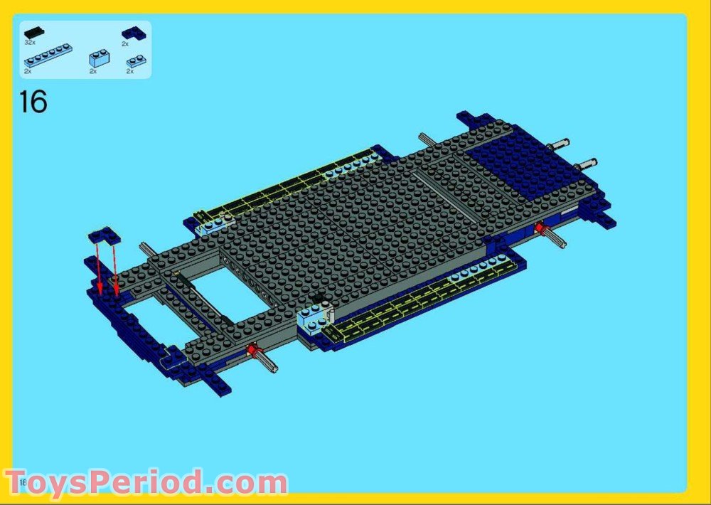 LEGO 10187 Volkswagen Beetle (VW Beetle) Instructions and Parts List