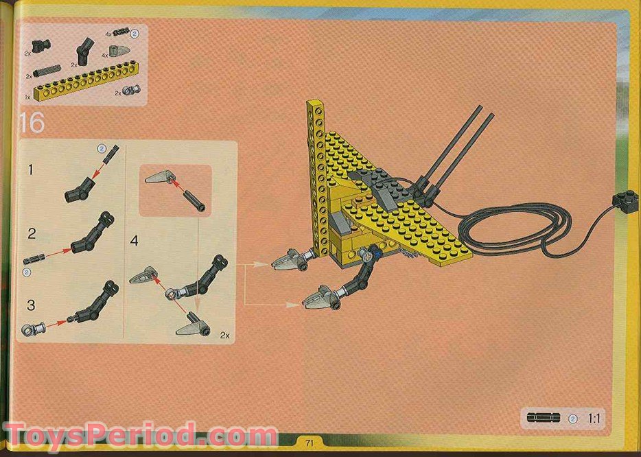 LEGO 4094 Motor Movers Instructions and Parts List