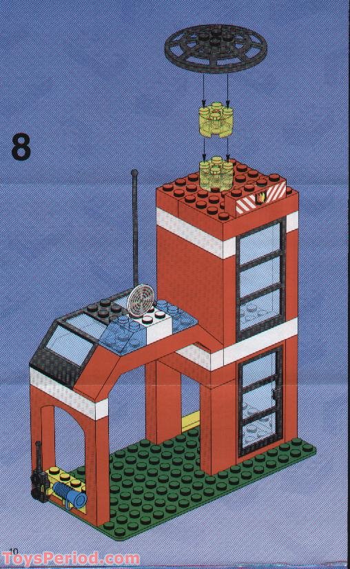 LEGO 6464 Super Rescue Complex Instructions and Parts List