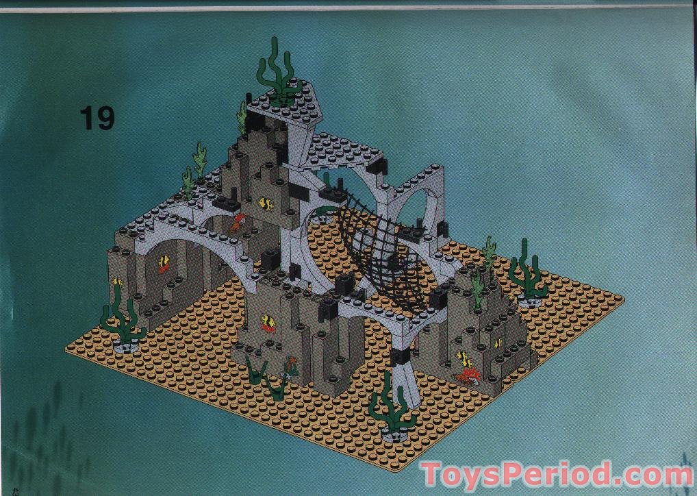 LEGO 6560 Diving Expedition Explorer Instructions and Parts List