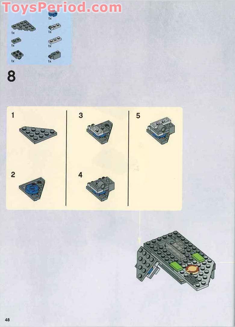 LEGO 7671 AT-AP Walker Instructions and Parts List
