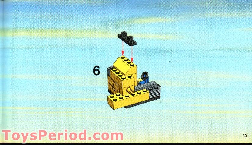 LEGO 7243 Construction Site Instructions and Parts List
