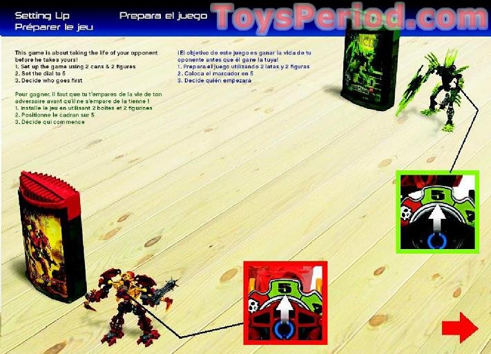 LEGO 8988 Gelu Instructions and Parts List