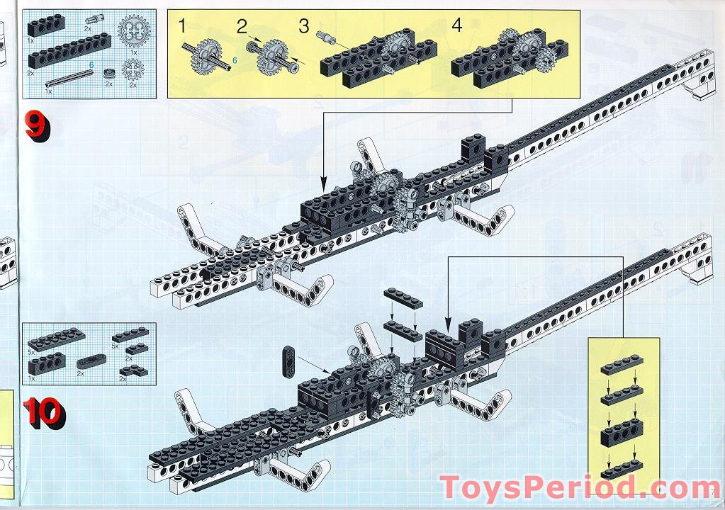 LEGO 8480 Space Shuttle Instructions and Parts List