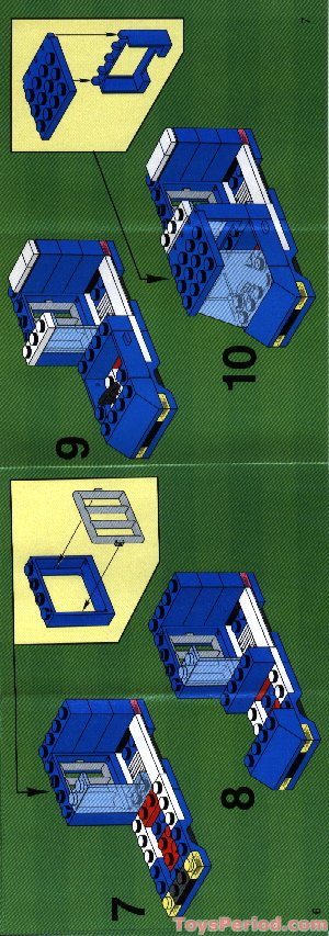 LEGO 3314 Stadium Security Instructions and Parts List