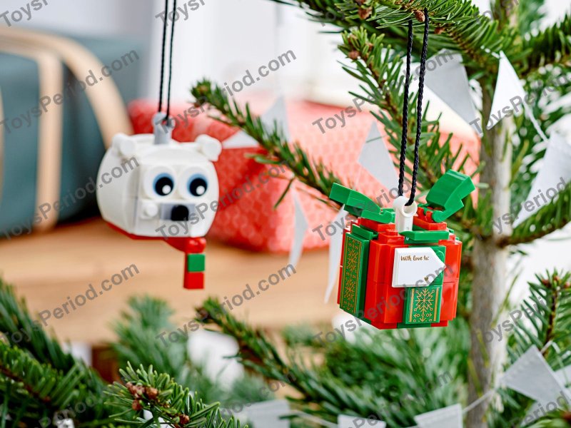 LEGO 40494 Polar Bear & Gift Pack Set Parts List
