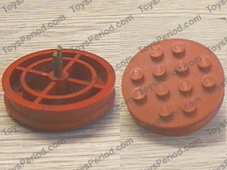 LEGO Sets with Part 715a Wheel Old with 12 Studs and Axle Cam for motor