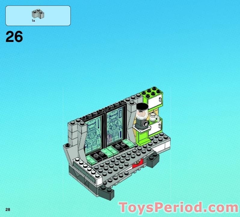 LEGO 76007 Iron Man: Malibu Mansion Attack Instructions and Parts List