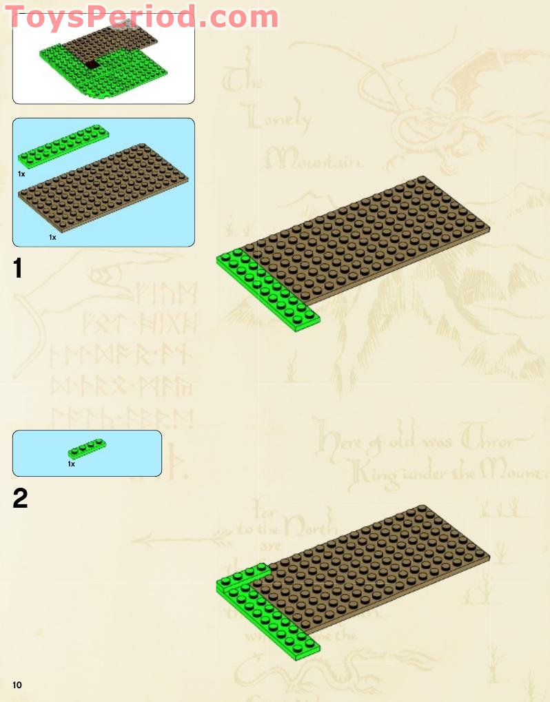 LEGO 79003 An Unexpected Gathering Instructions and Parts List