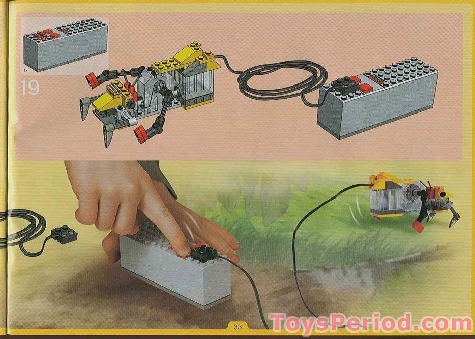 LEGO 4094 Motor Movers Instructions and Parts List