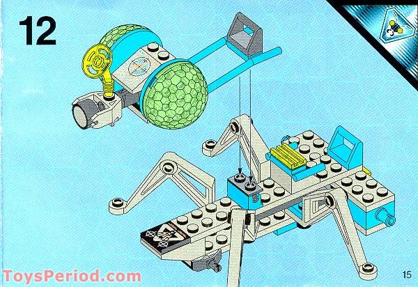 LEGO 6837 Cosmic Creeper Instructions and Parts List