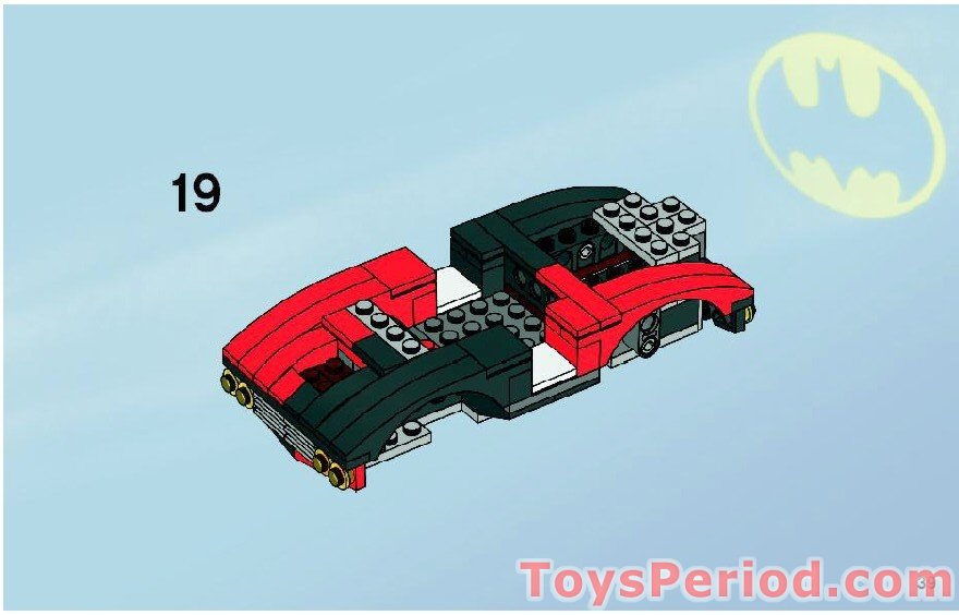 LEGO 7886 The Batcycle: Harley Quinn's Hammer Truck Instructions and ...