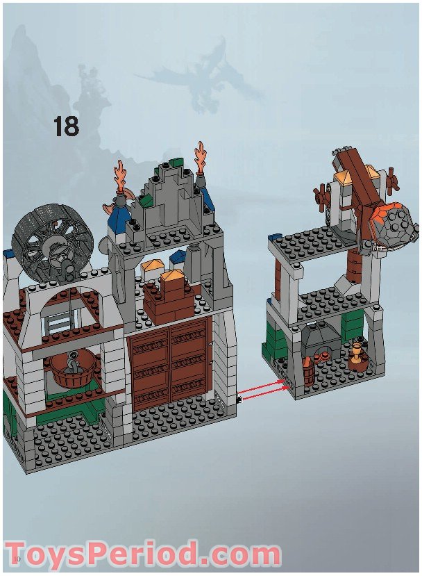 LEGO 7036 Dwarves' Mine Instructions and Parts List