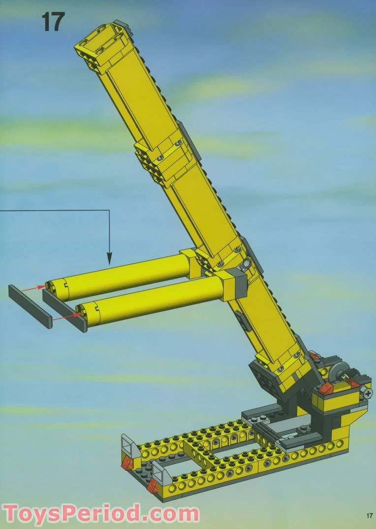 LEGO 7249 XXL Mobile Crane Instructions and Parts List