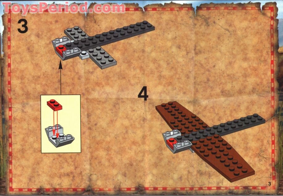 LEGO 7420 Thunder Blazer Instructions and Parts List