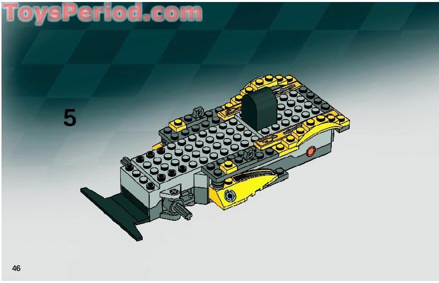 LEGO 8183 Track Turbo RC Instructions and Parts List