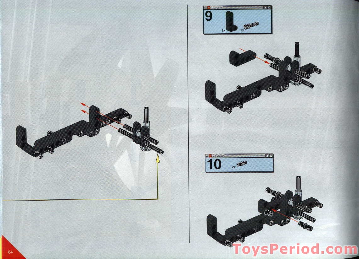 LEGO 8465 Extreme Off-Roader Instructions and Parts List