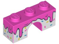 LEGO Sets with Part 4490pb07 Arch 1 x 3 with Frosting Dripping over ...