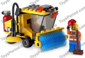 LEGO 7242 Street Sweeper Instructions and Parts List