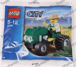 LEGO 4899 Tractor Instructions and Parts List