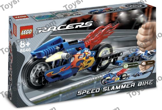 LEGO 8646 Speed Slammer Bike Instructions and Parts List