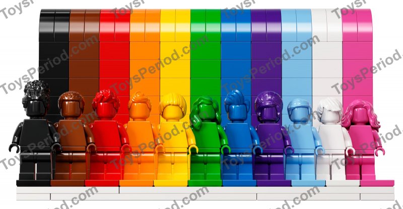 LEGO 40516 Everyone is Awesome Set Parts List