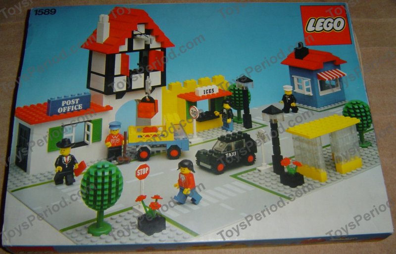 LEGO 1589-1 Town Square Instructions and Parts List