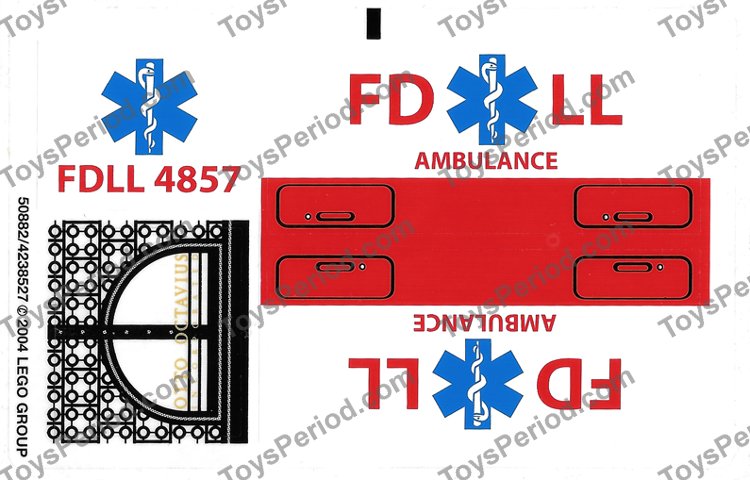 LEGO Sets with Part 4857stk01 Sticker Sheet for Set 4857 - (50882/4238527)