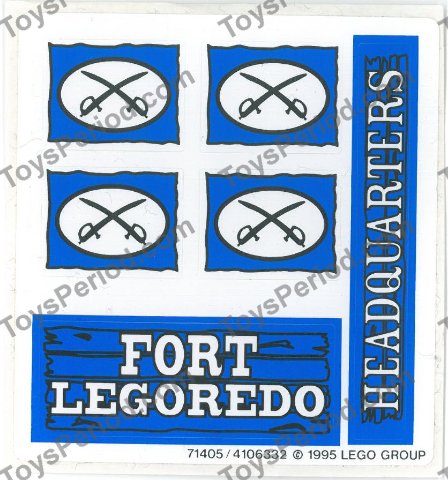 LEGO Sets with Part 6769stk01 Sticker Sheet for Set 6769 - (71405/4106332)