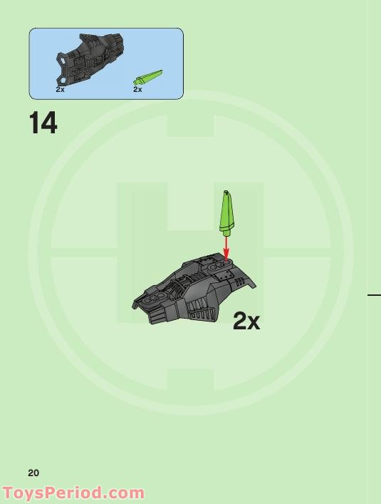 LEGO 6218 Splitface Instructions and Parts List