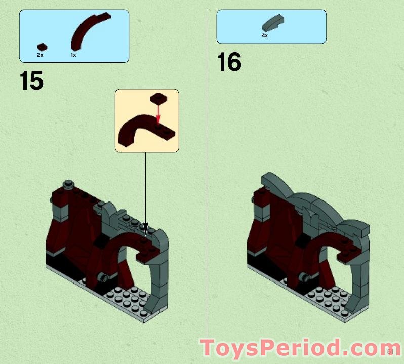 LEGO 75017 Duel on Geonosis Instructions and Parts List