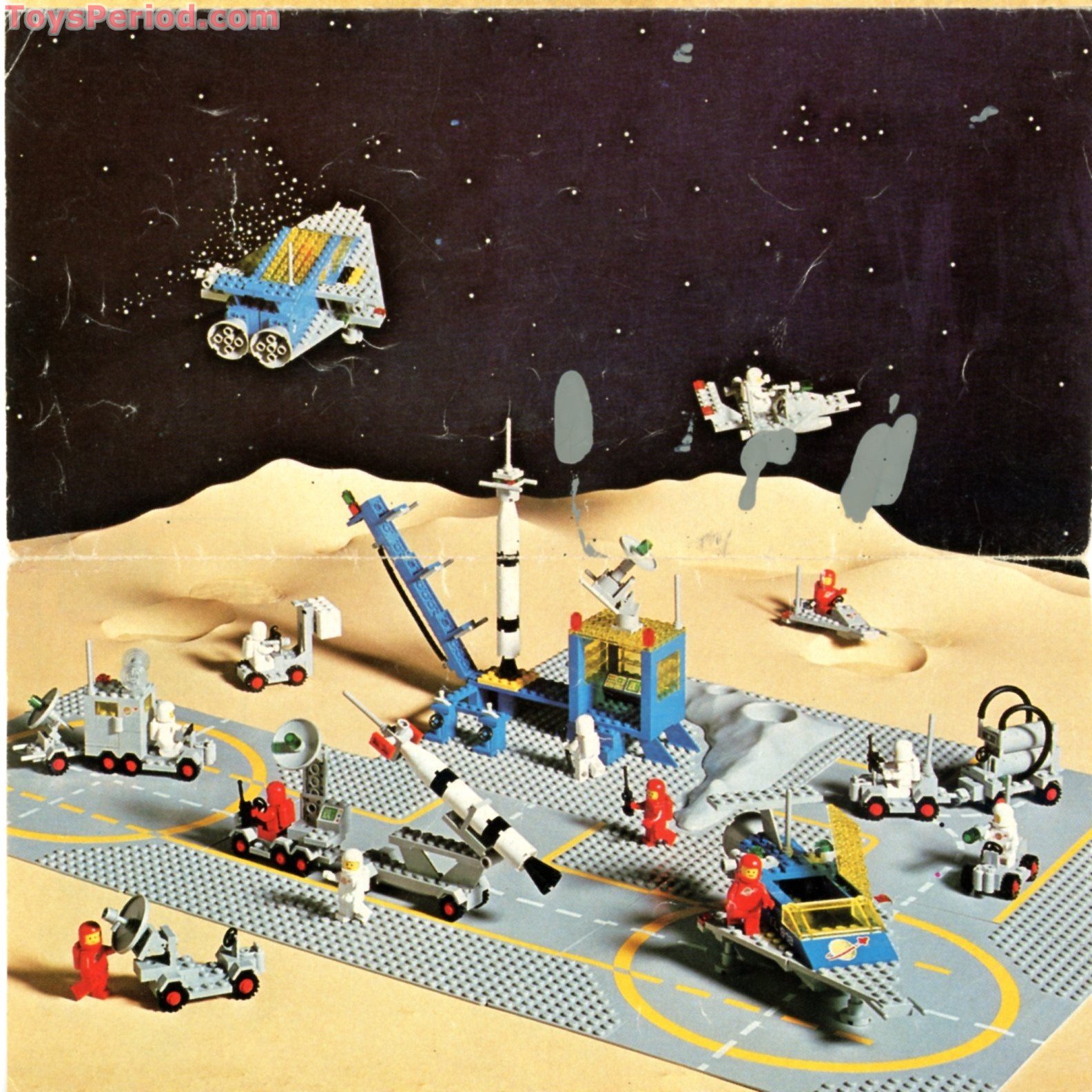 LEGO 894 Mobile Tracking Station, Non-US Version of 452 Instructions ...