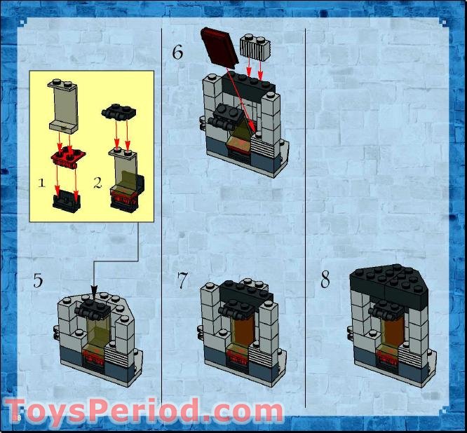 LEGO 4754 Hagrid's Hut (2nd Edition) Instructions and Parts List