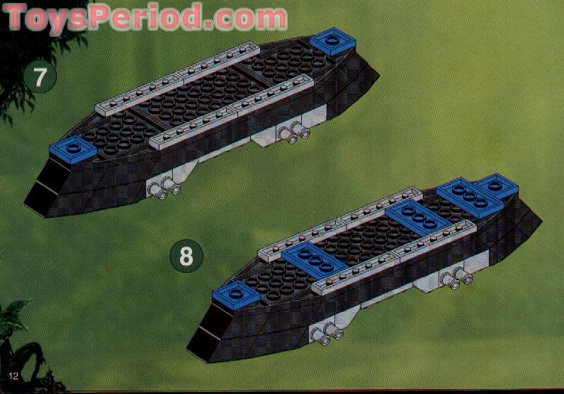 LEGO 5956 Adventurers Expedition Air Balloon Instructions and Parts List