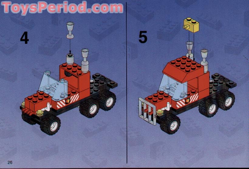 LEGO 6464 Super Rescue Complex Instructions and Parts List