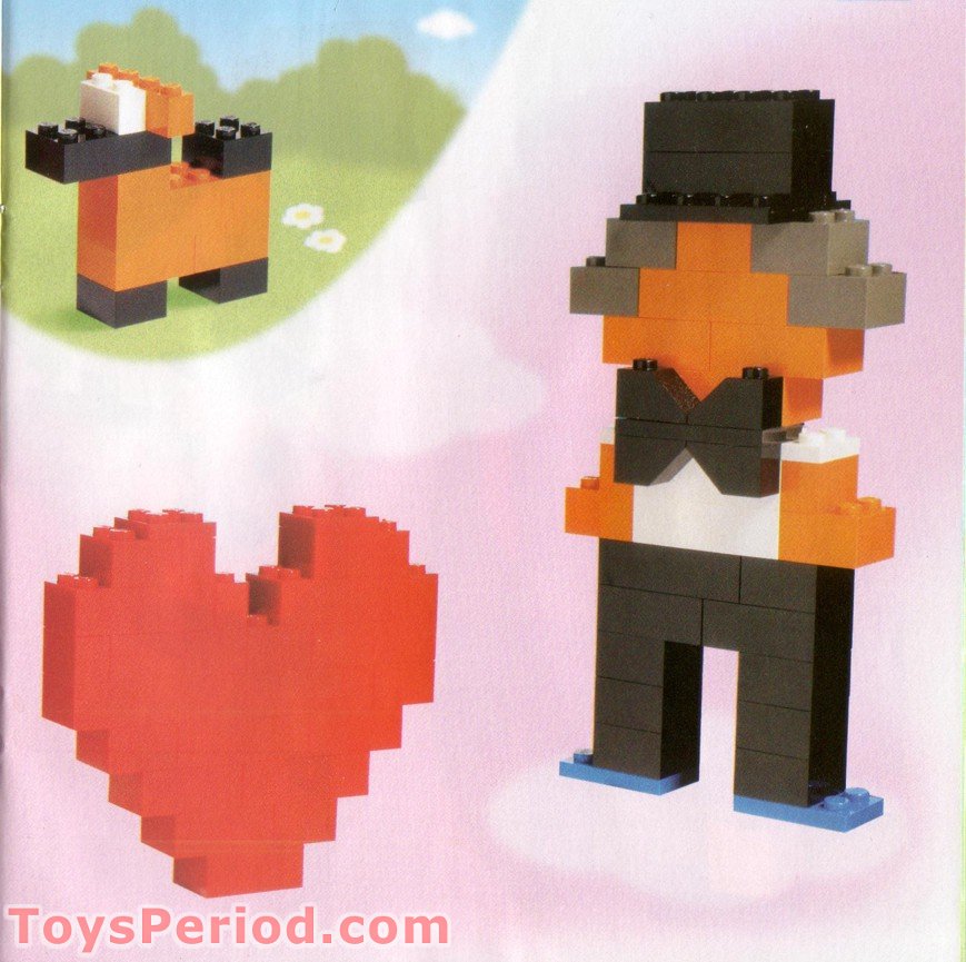 LEGO 7825 Creator Bucket Instructions and Parts List