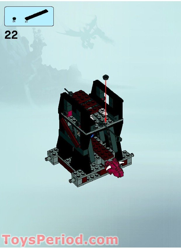 LEGO 7037 Tower Raid Instructions and Parts List