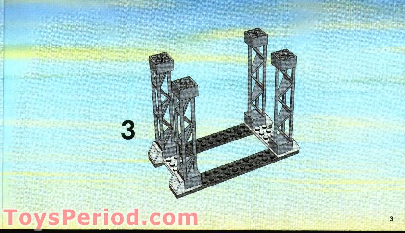 LEGO 7243 Construction Site Instructions and Parts List