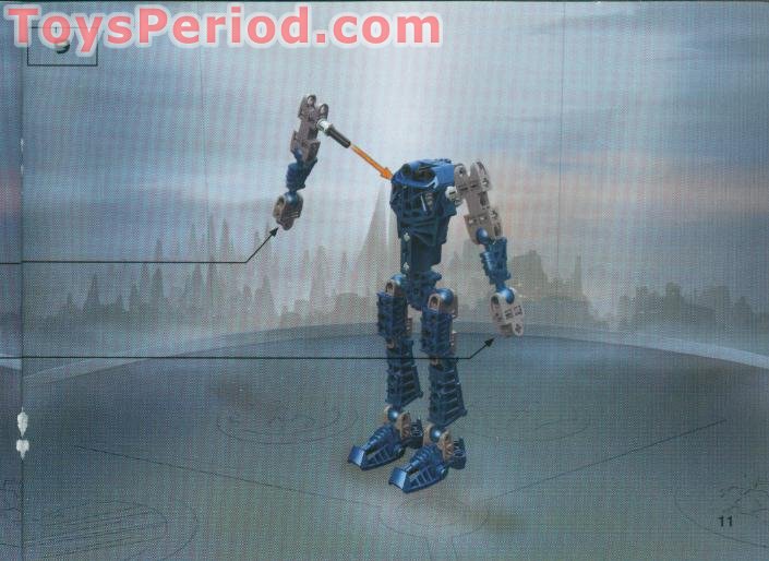 LEGO 8602 Toa Nokama Instructions and Parts List