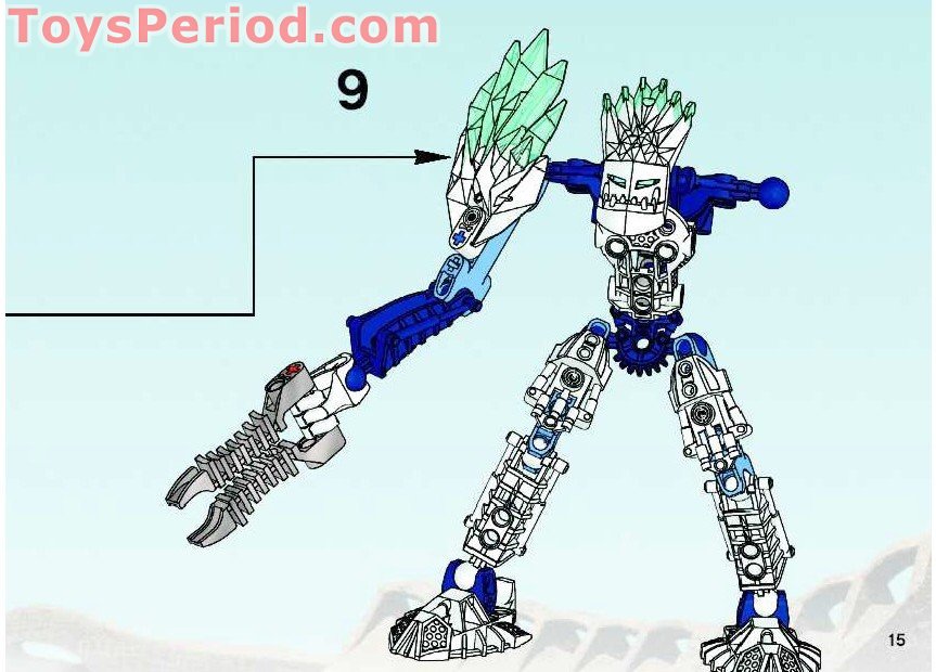 LEGO 8982 Strakk Instructions and Parts List