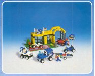 LEGO 6426 Super Cycle Center Instructions and Parts List