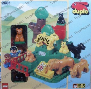 LEGO 2665 Wild Cats Set Parts List