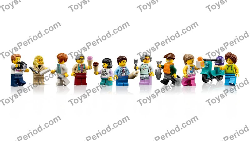 LEGO 21359 Italian Riviera Set Parts List