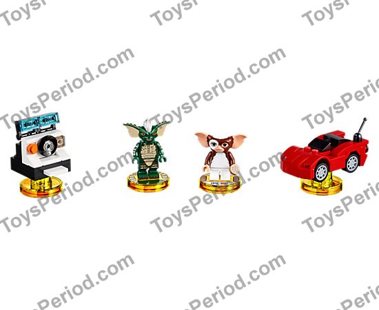 LEGO 71256 Gremlins Team Pack Set Parts List