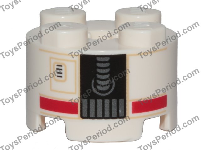 LEGO Sets with Part 3941pb20 Brick, Round 2 x 2 with Axle Hole with SW ...