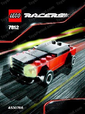 LEGO 7612 Muscle Car Instructions and Parts List