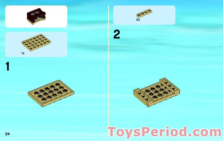 LEGO 60022 Cargo Terminal Instructions and Parts List