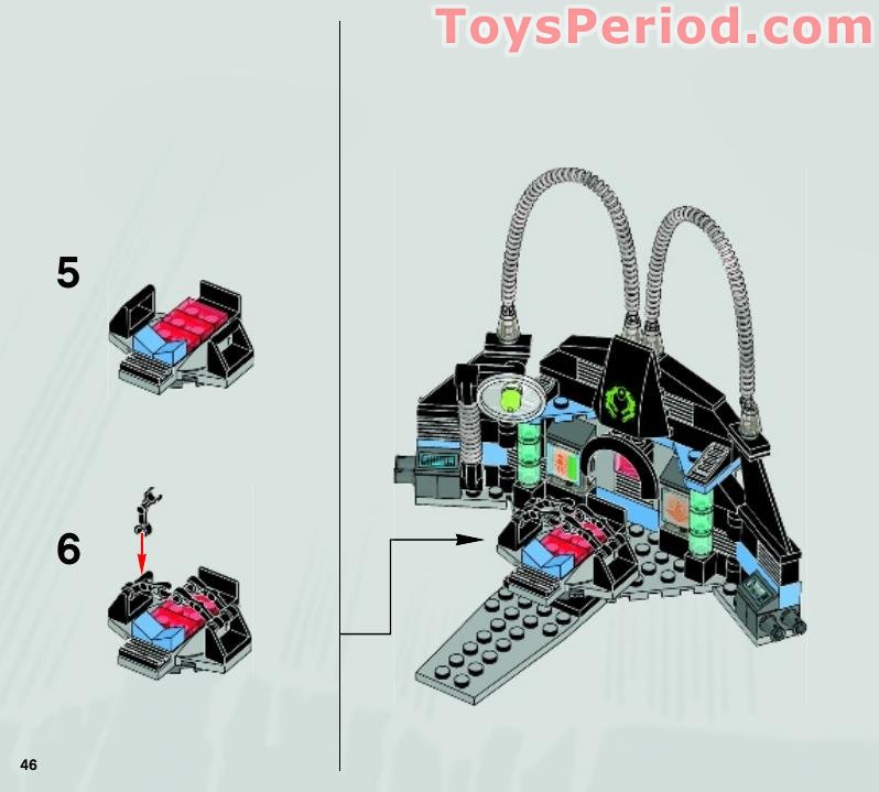 LEGO 6873 Spider-Man's Doc Ock Ambush Instructions and Parts List