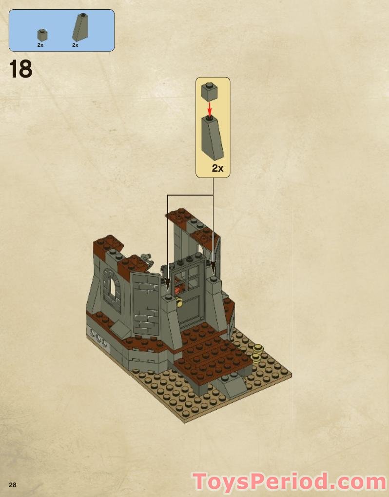 LEGO 4194 Whitecap Bay Instructions and Parts List