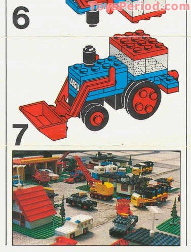 LEGO 604-2 Excavator Instructions and Parts List